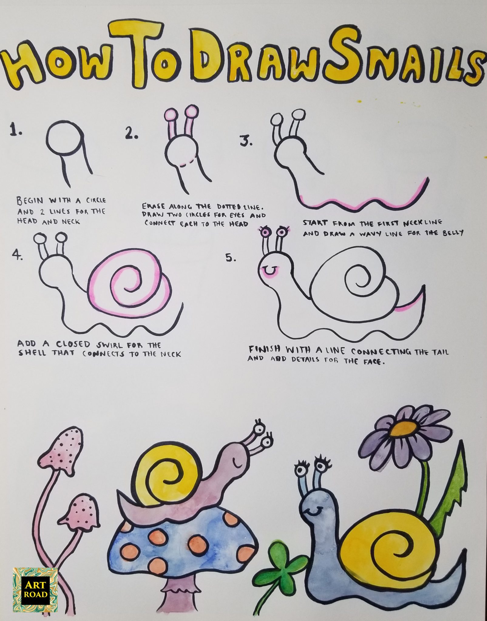 Draw Snails